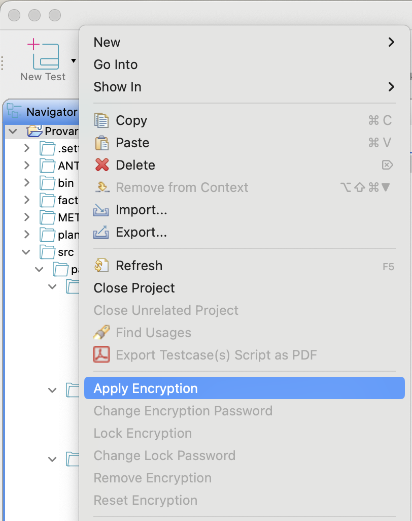 Secrets Management and Encryption | Provar Documentation